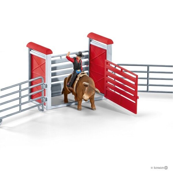 Buy Schleich - Bull Riding with Cowboy