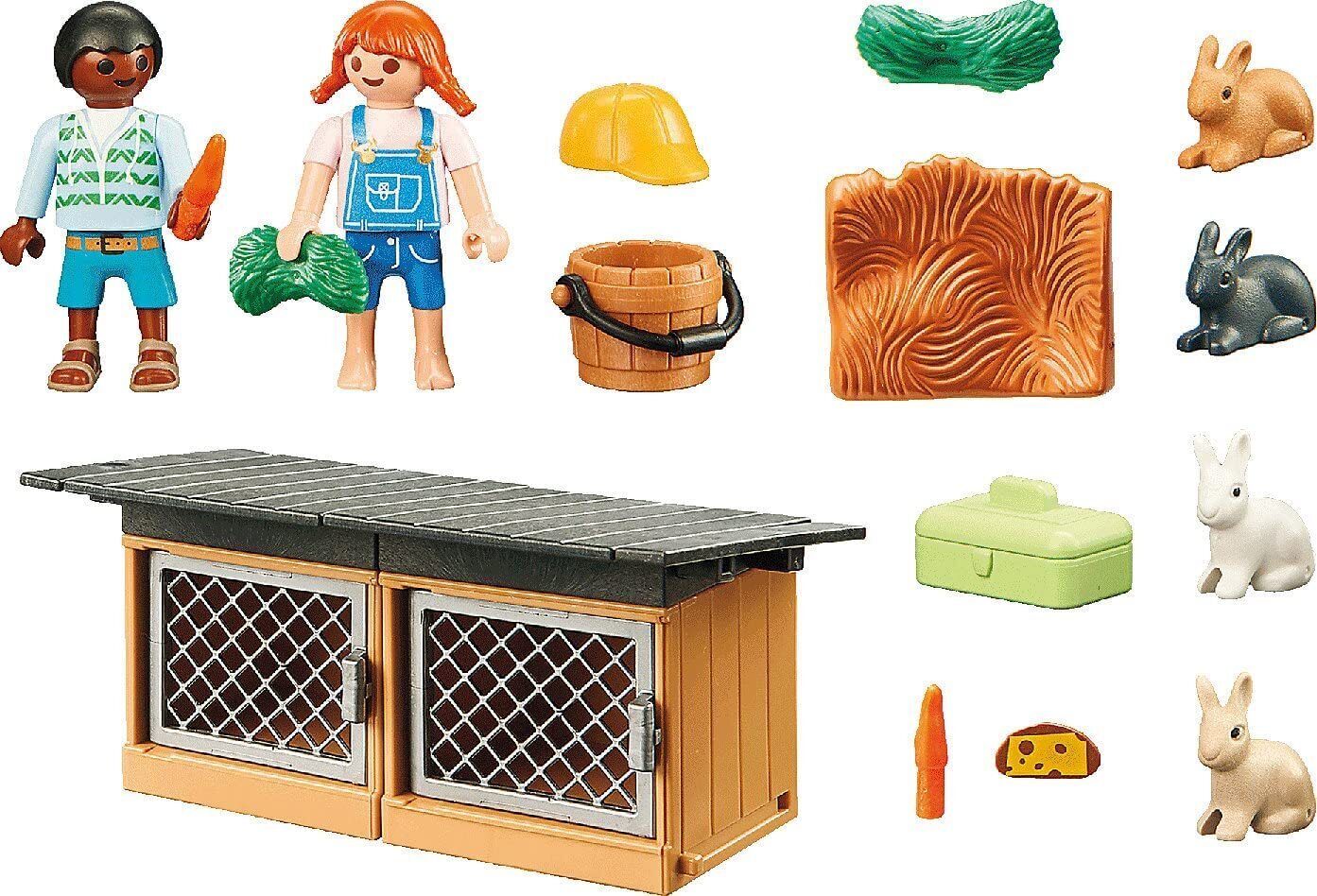 Buy Playmobil - Rabbit Hutch 70675