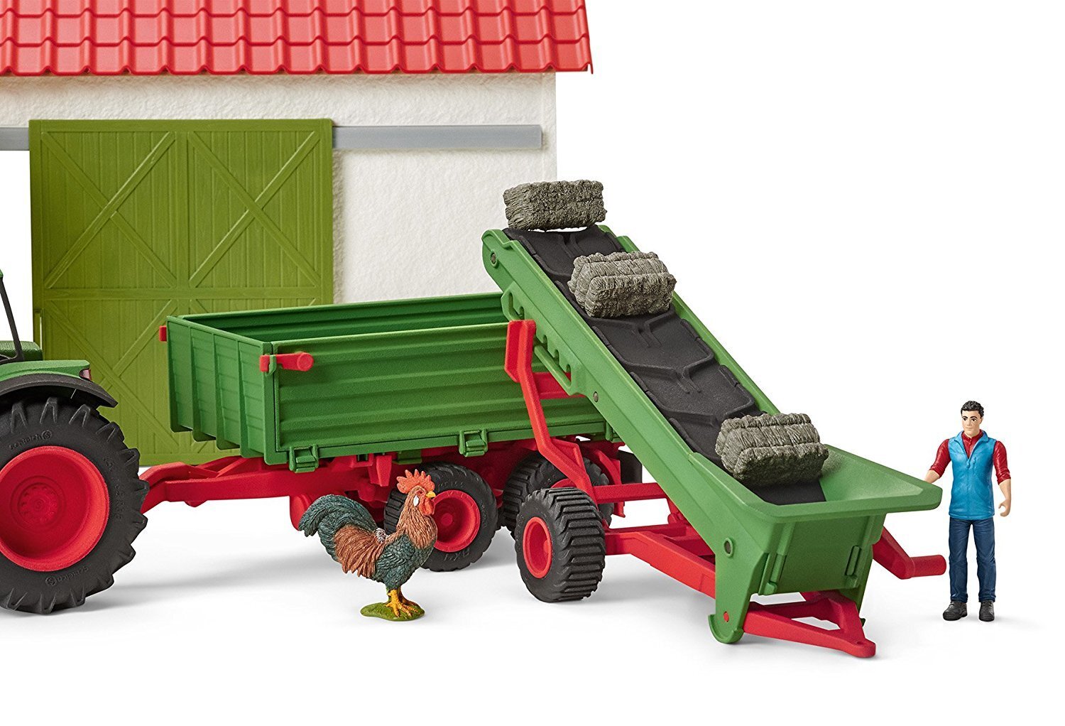 Buy Schleich - Hay Conveyor with Farmer 42377