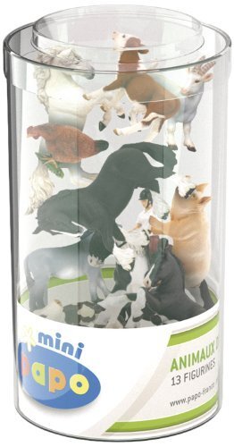 Buy Papo - Mini Tub Farm Animal Figurines