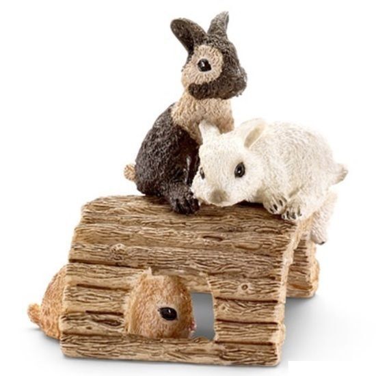 Buy Schleich - Baby Rabbits Playing 13748